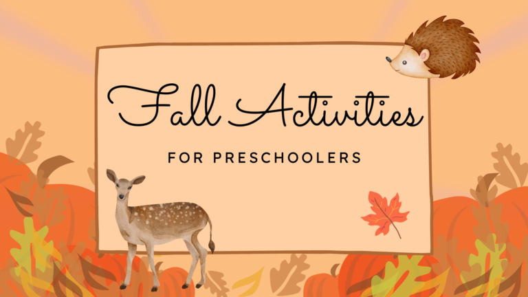 24 Exciting Fall Activities For Preschoolers: Fun And Educational Ideas ...